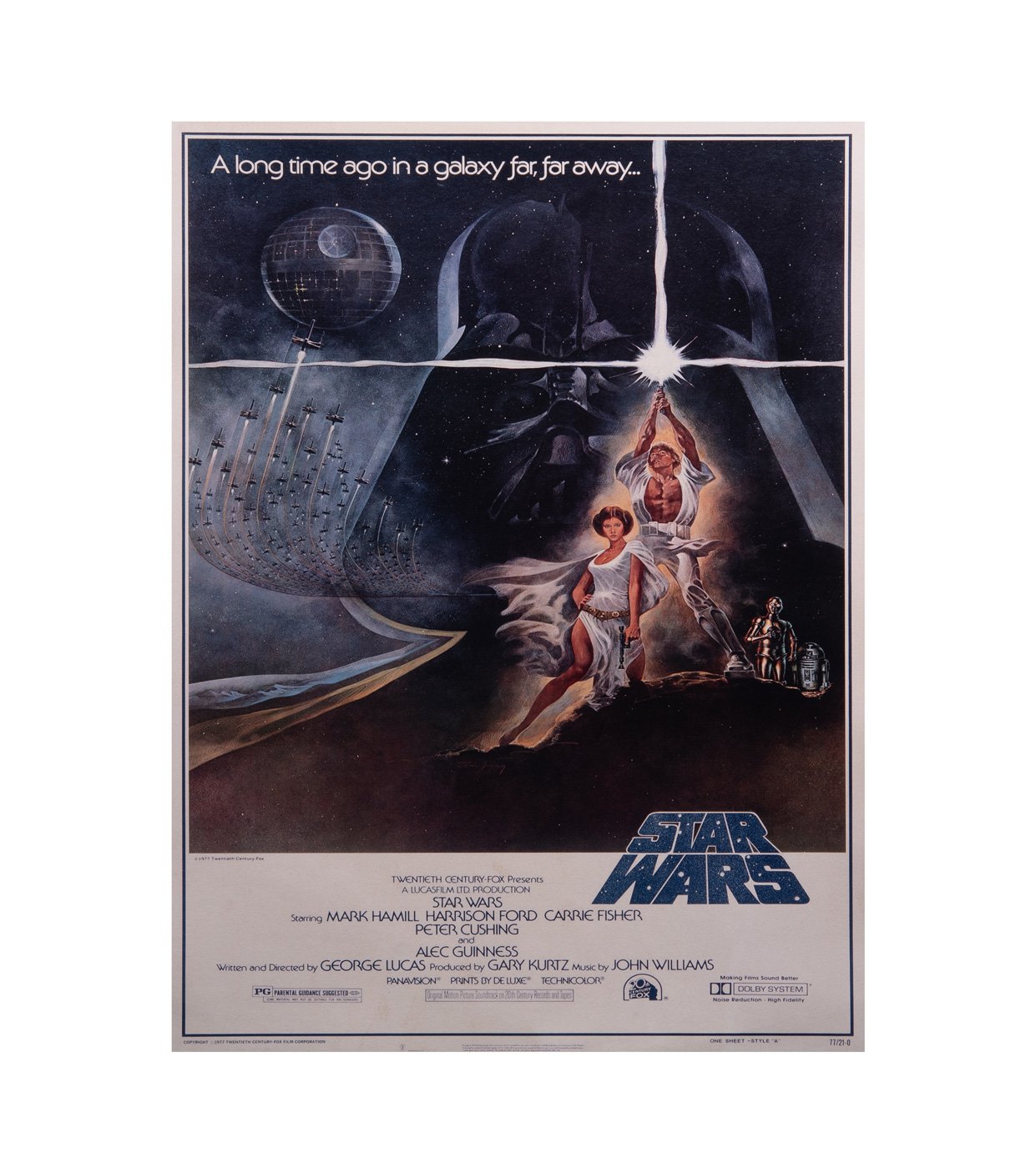 Poster exclusive Star Wars 1977 US